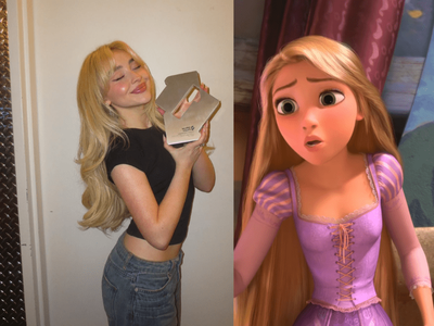 Sabrina Carpenter as Rapunzel? Fans say yes please