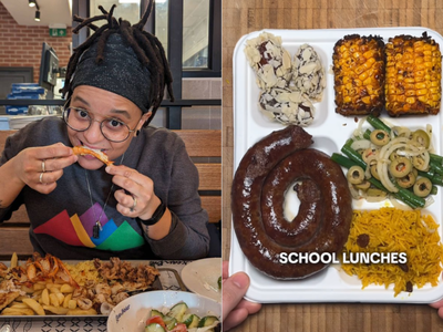 Bro, no! SA stars react to UK foodie's Mzansi-inspired school lunch