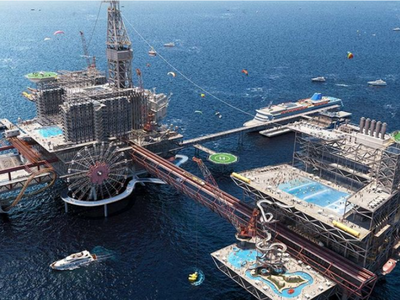 WATCH: From an oil rig to an extreme park tourist attraction in Saudi ...