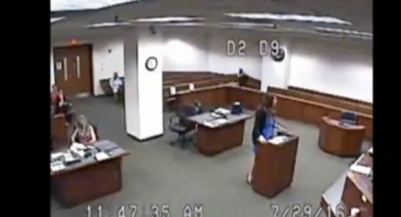 Judge slams jail for sending woman to court without pants!