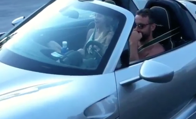 Driver crashes $1m Porsche seconds after showing off
