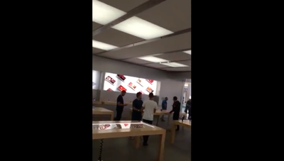 Guy walks into Apple Store and smashes every iPhone