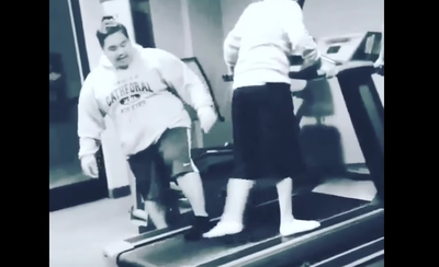 Hilarious treadmill gym fails