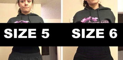 Woman makes powerful statement about body image