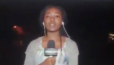 Reporter’s live cringe-worthy moment gets caught on camera