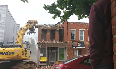 Demolition crew accidentally knock down the wrong building