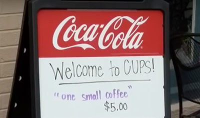 Coffee shop owner tired of rude customers, puts up ingenious sign