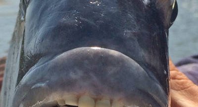 Fish with humanlike teeth leaves the internet puzzled