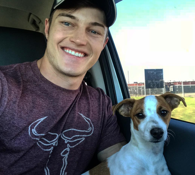 PICTURES: Brendan Peyper's adorable dog 'Trompie' has 15 000 followers ...