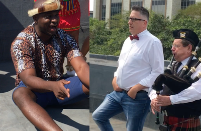 Watch: The East Coast Breakfast team proudly show off their heritage