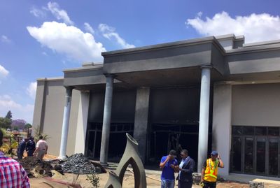 WATCH: Centurion explosion leaves worker in critical condition