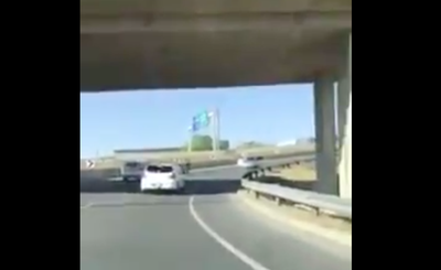 Violent shootout between police and suspects on the N1 in Midrand