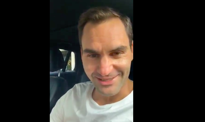 Roger Federer congratulates the Springboks after RWC win!