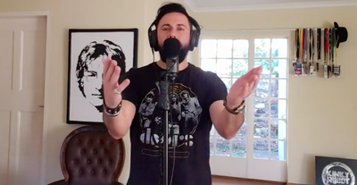 Martin Bester and band perform ‘Harlekyn’ during lockdown