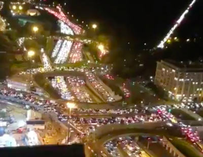 WATCH: Heavy traffic in Paris as second lockdown begins