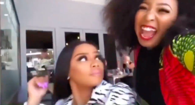 WATCH: Bonang goes viral for hilarious reaction