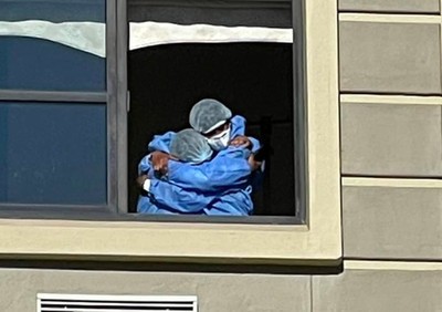 Community comes together to pray for Namibian health workers