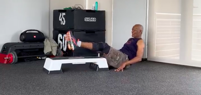 WATCH: Connie Ferguson's father, 85, is fitness goals!