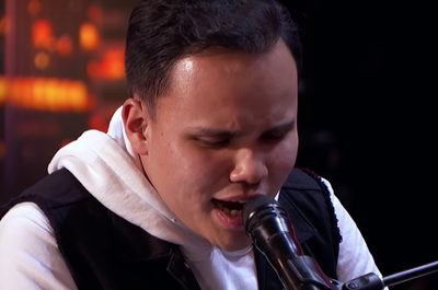 Blind autistic singer wows the world with outstanding performance