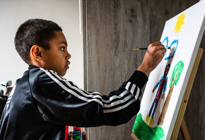 Painting a picture of autism to challenge the notion of normal