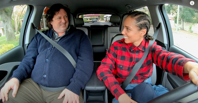 Alicia Keys disguises herself as a driver and surprise riders