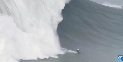 Woman sets new Guinness World Record for biggest wave ever ridden by a ...