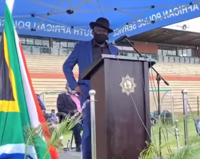 LISTEN: Cele clashes with anti-crime activist, tells him to ‘shut up’