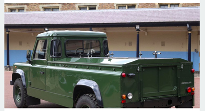 Bespoke Land Rover to carry Prince Philip's coffin for burial