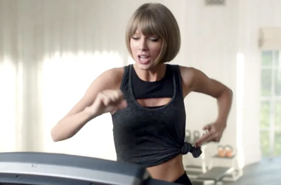 Taylor Swift's treadmill workout is taking over the internet