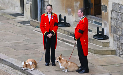 The Queen's beloved corgis say their last goodbye