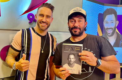 Faf du Plessis tells all in new book