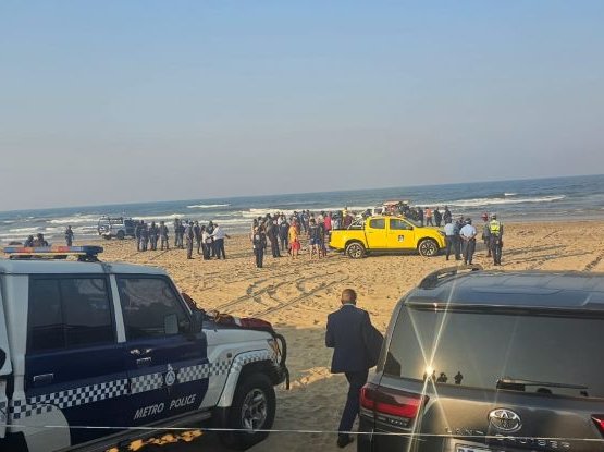 Search continues for pilot involved in Durban ocean crash