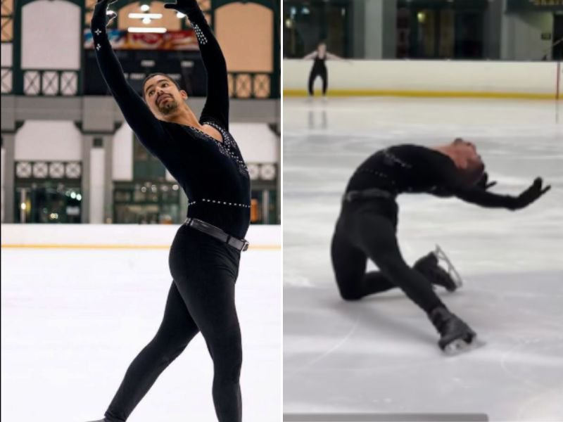 Shiven Bodasing the SA ice rink champ rising from courtroom duties to national skating success