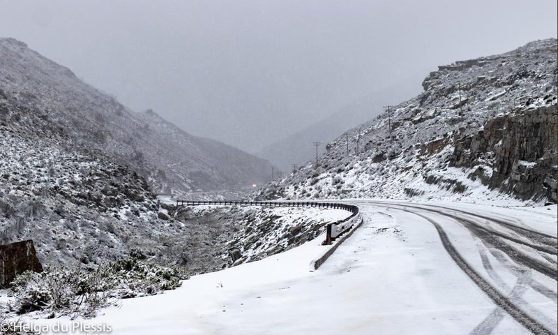 [WATCH] Heavy snowfall in Sutherland