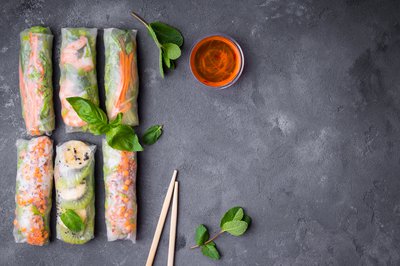 Tasty rice paper spring roll recipes