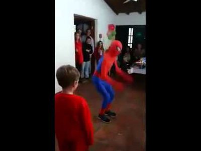 Spider-Man knocks himself out with epic backflip fail!