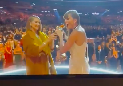 Taylor Swift called out for ignoring Celine Dion at Grammys