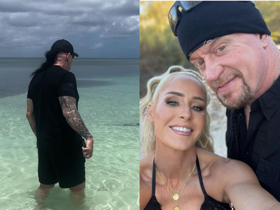 The Undertaker stares down shark in epic encounter