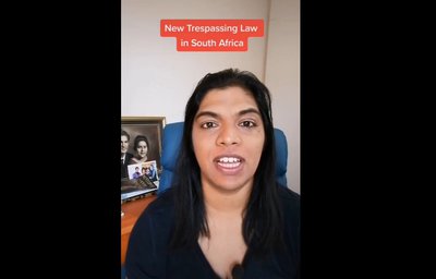 LISTEN: Viral SA trespassing law video creating unnecessary panic