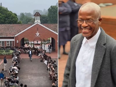 PMB students and staff honour beloved school driver