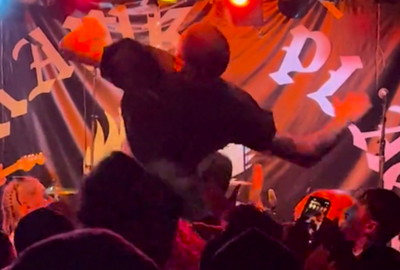 VIDEO: Singer paralyses woman during stage dive