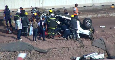 Cliffdale crash: Truck driver arrested after attempting to flee scene