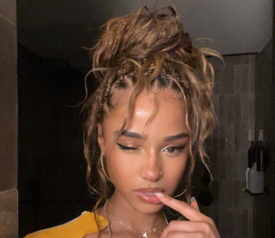 Tyla receives the Global Impact Award at Billboard's R&B No. 1s 2024 party