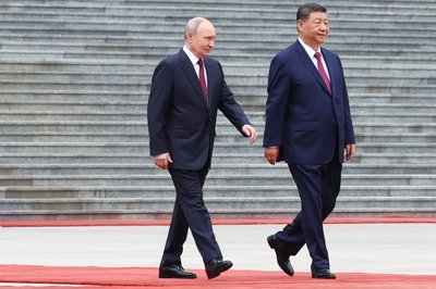 Putin, Xi hail 'unyielding' ties in talks after Trump visit