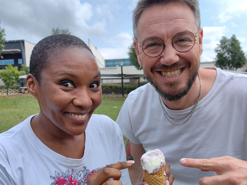 WATCH: Jacaranda FM team attempt crazy ice cream Guinness World Record