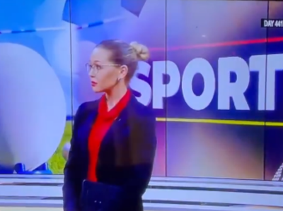 WATCH: 'Jessica, we are live' - sport presenter embarrassed during ...