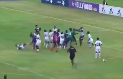 WATCH: Massive brawl breaks out during SA women's football match