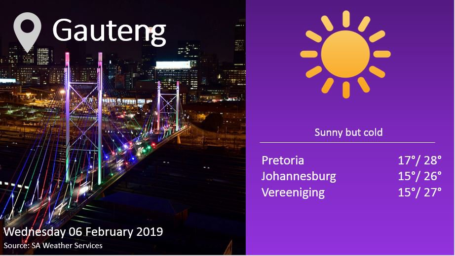 [WEATHER] Fine and warm becoming partly cloudy
