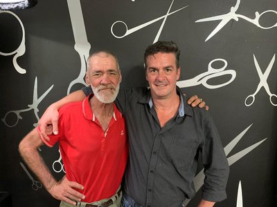 Pretoria's "Hobo with a Smile" gets a major makeover and new job