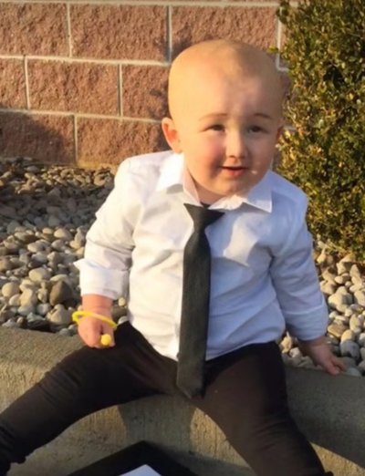 'Big baby' becomes overnight internet sensation